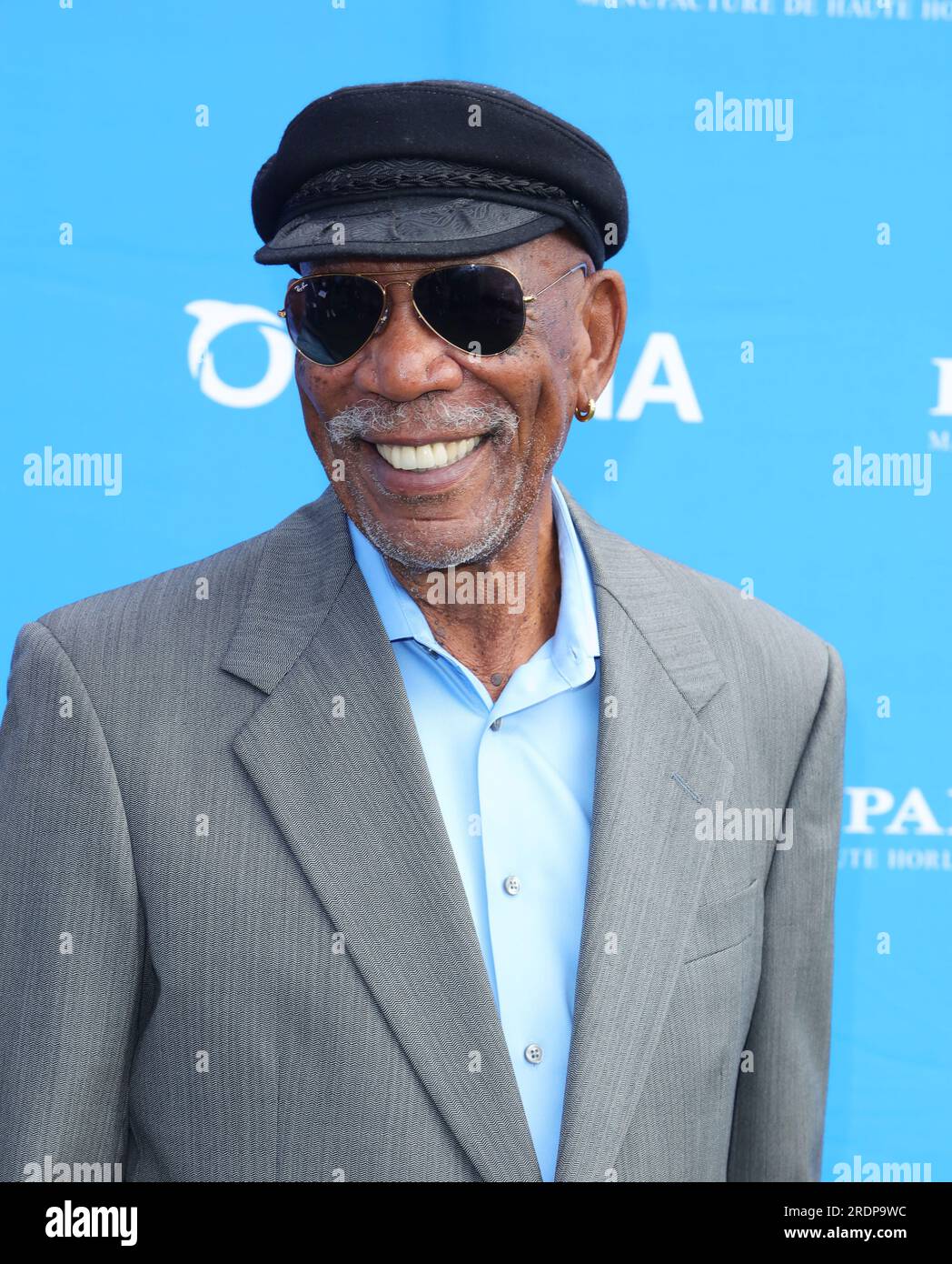 Dana Point, USA. 22nd July, 2023. Morgan Freeman arrives at Oceanas ...