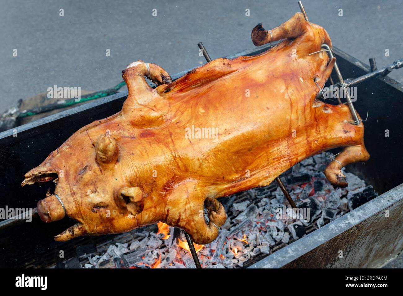 Fat fire kitchen hi-res stock photography and images - Alamy