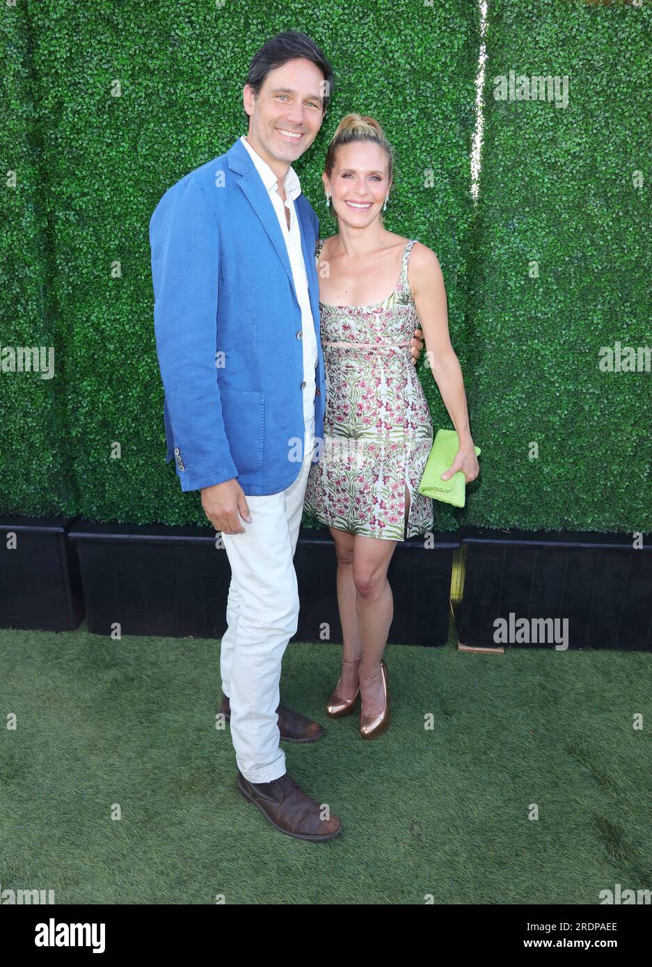 Dana Point, USA. 22nd July, 2023. David Clayton Rogers, Sally Pressman ...