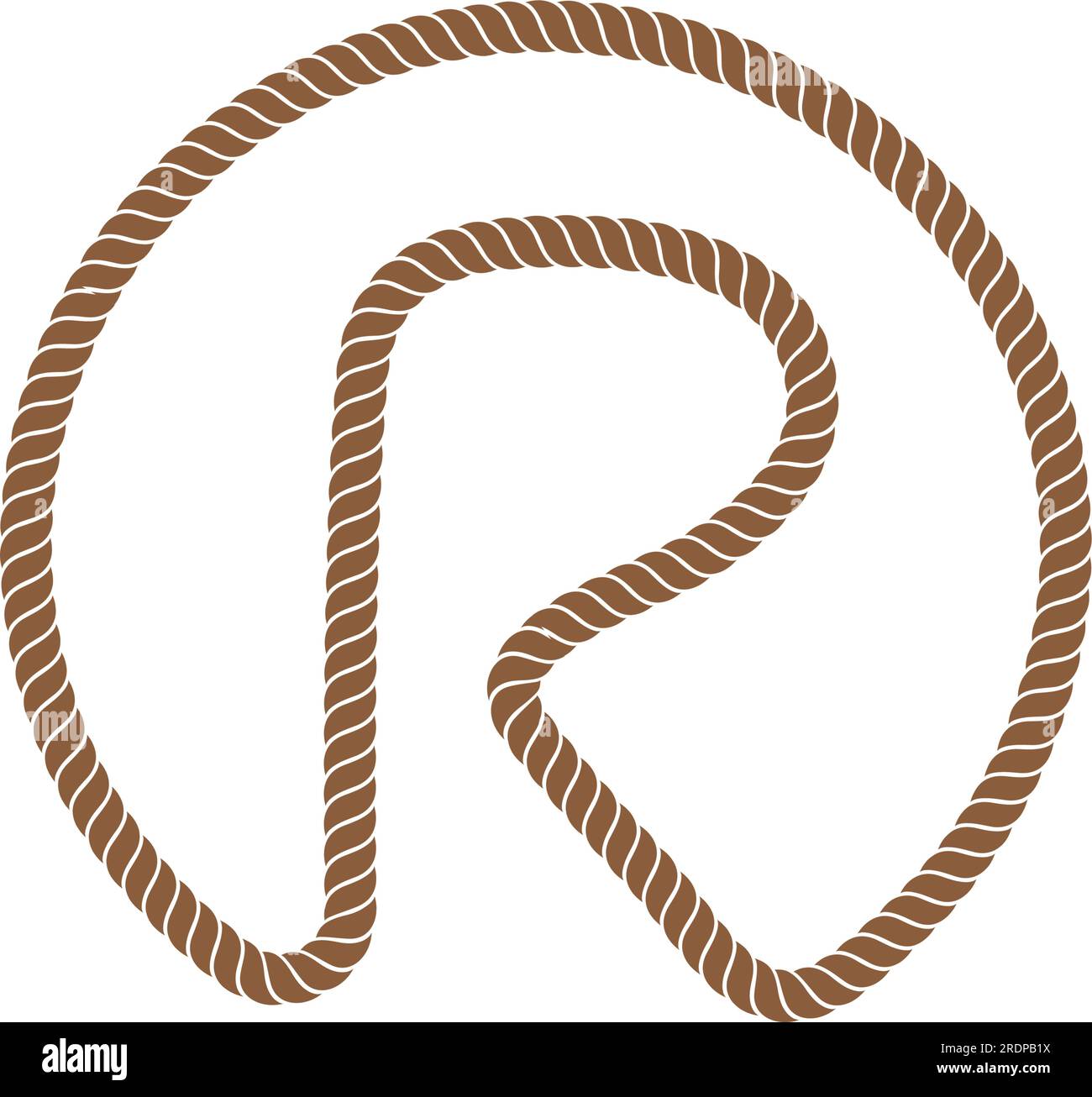Rope alphabet letter r hi-res stock photography and images - Alamy