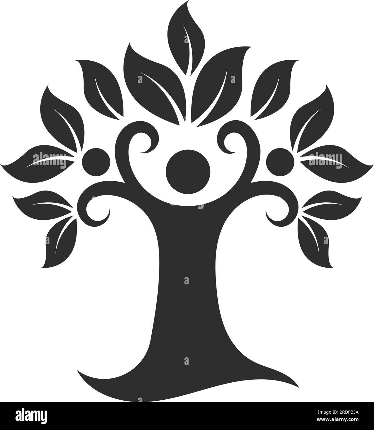 Black And White Family Tree Template