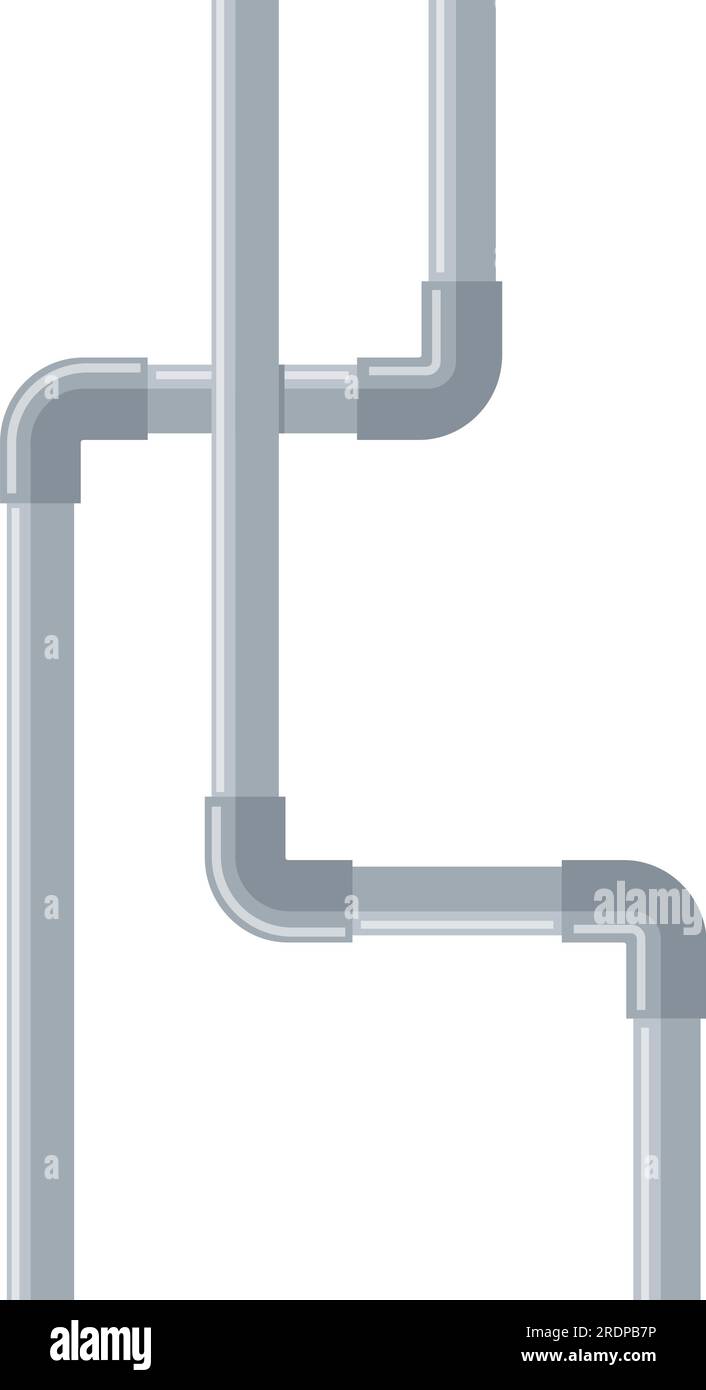 Oil and gas refinery pipes Cut Out Stock Images & Pictures - Alamy