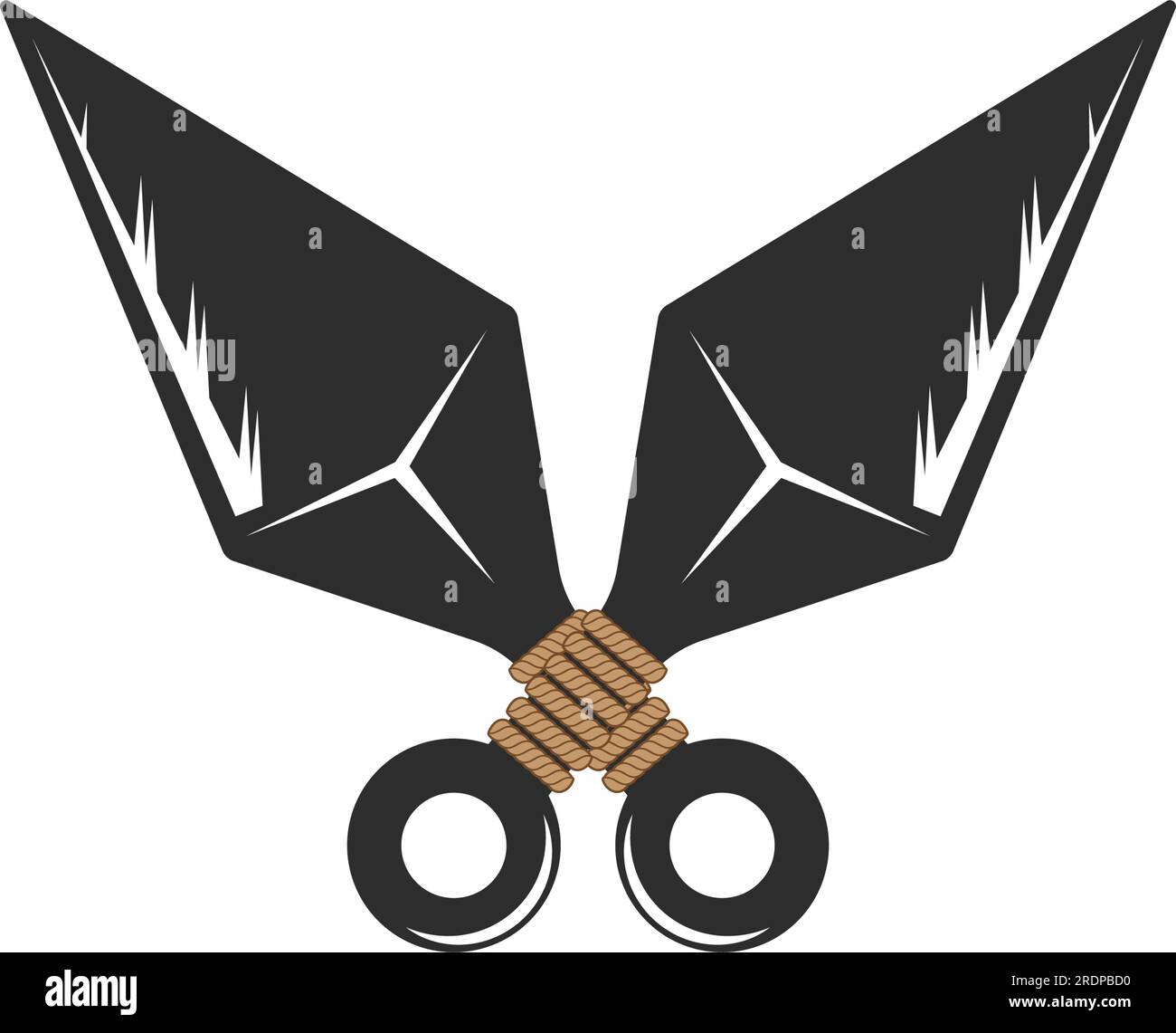 Kunai Cut Out Stock Images & Pictures - Alamy