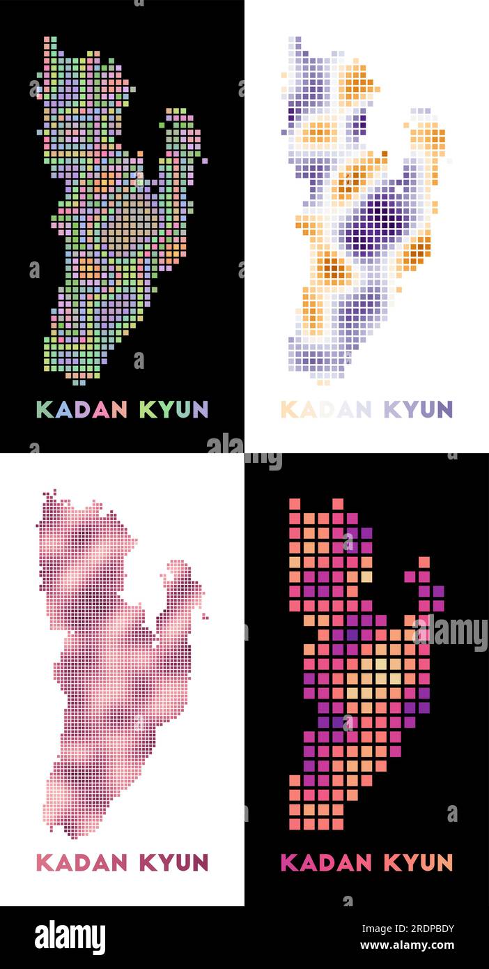 Island kadan kyun map hi-res stock photography and images - Alamy