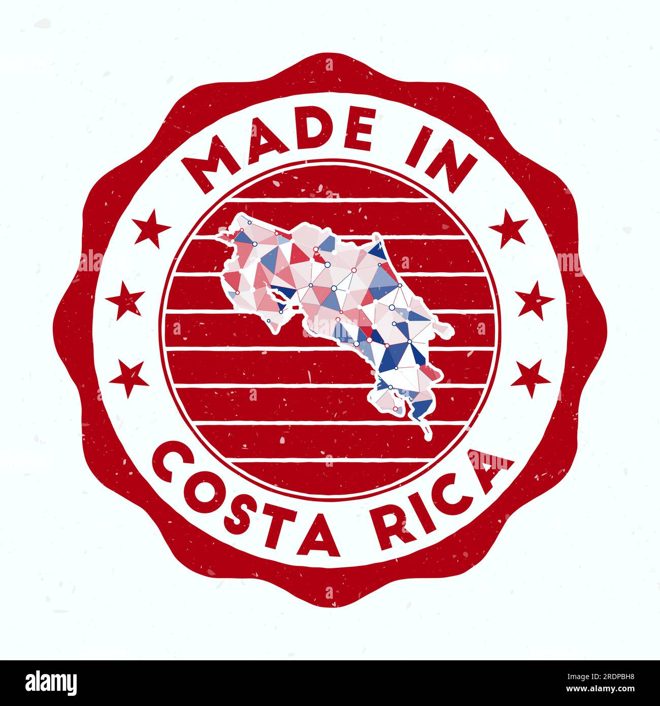 Costa rica flag in circle hi-res stock photography and images - Alamy