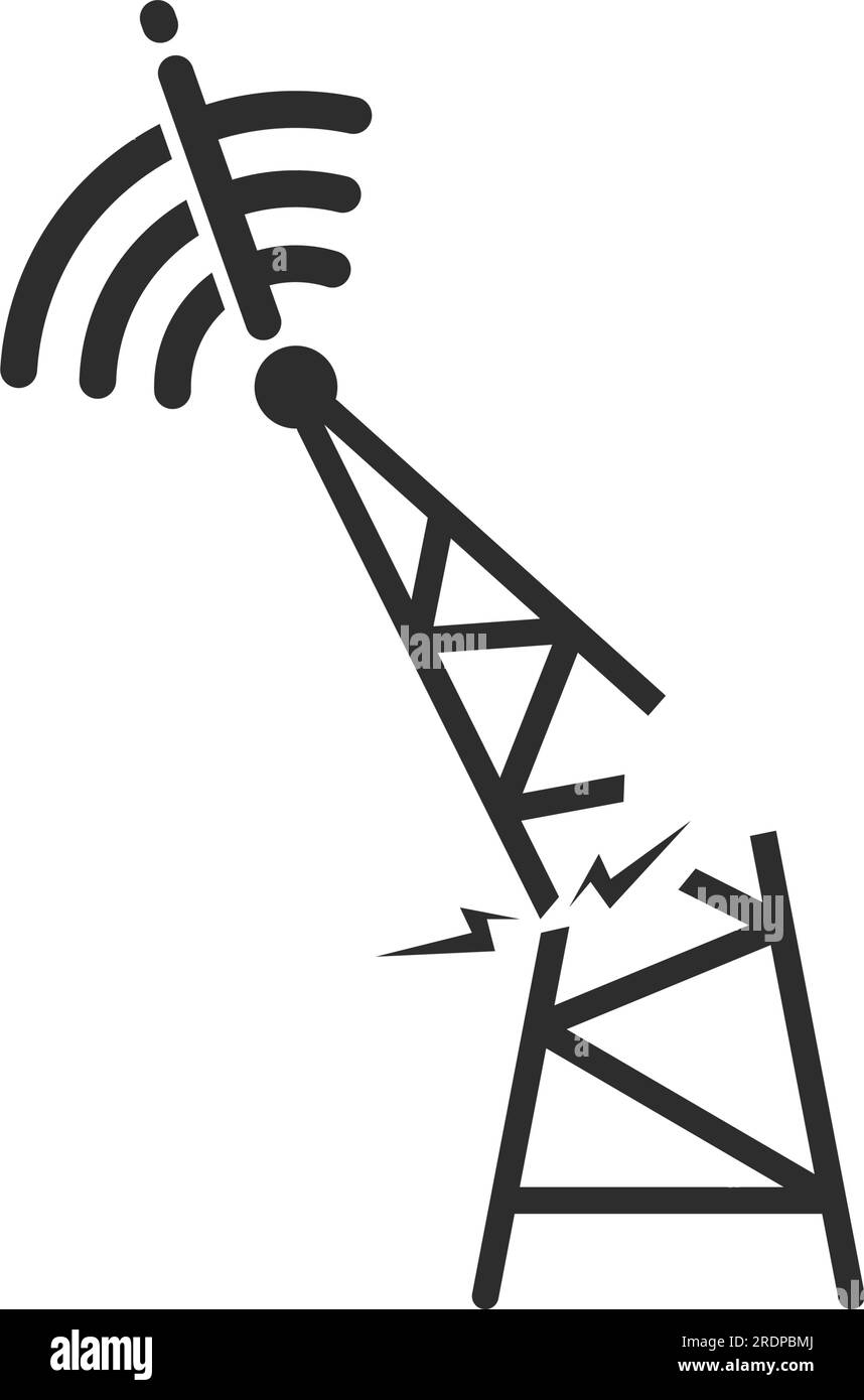 5g antenna tower Black and White Stock Photos & Images - Alamy