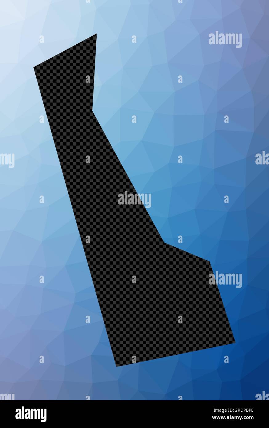 Usa states map delaware Stock Vector Images - Alamy