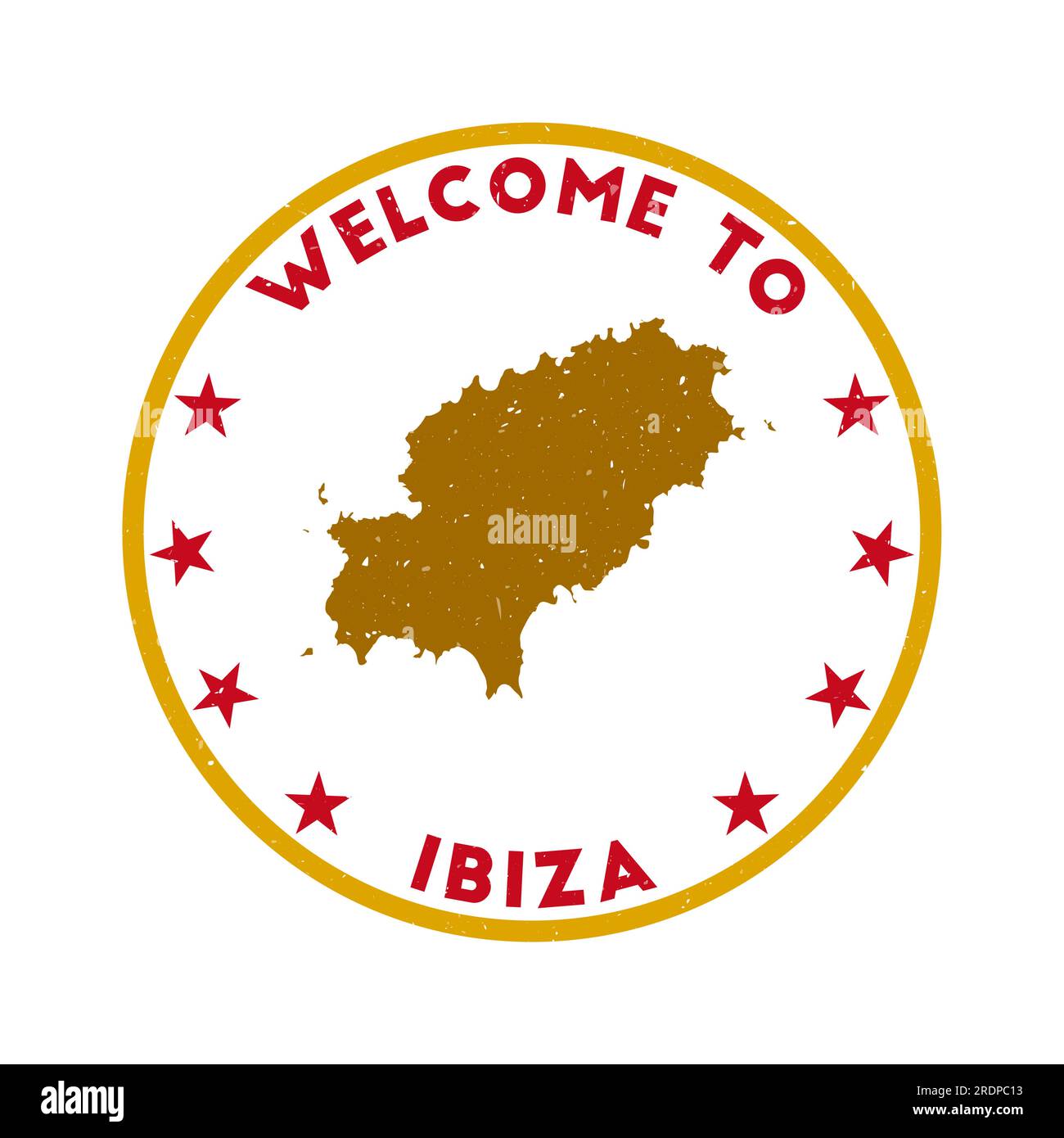 Welcome to ibiza Stock Vector Images - Alamy
