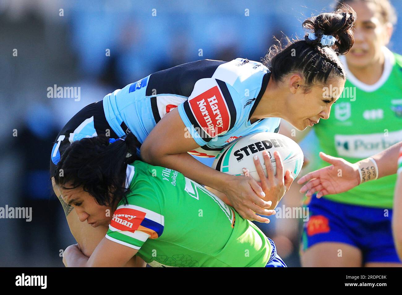 Sydney, Australia. 23rd July, 2023. Ellie Johnston of the Sharks is ...