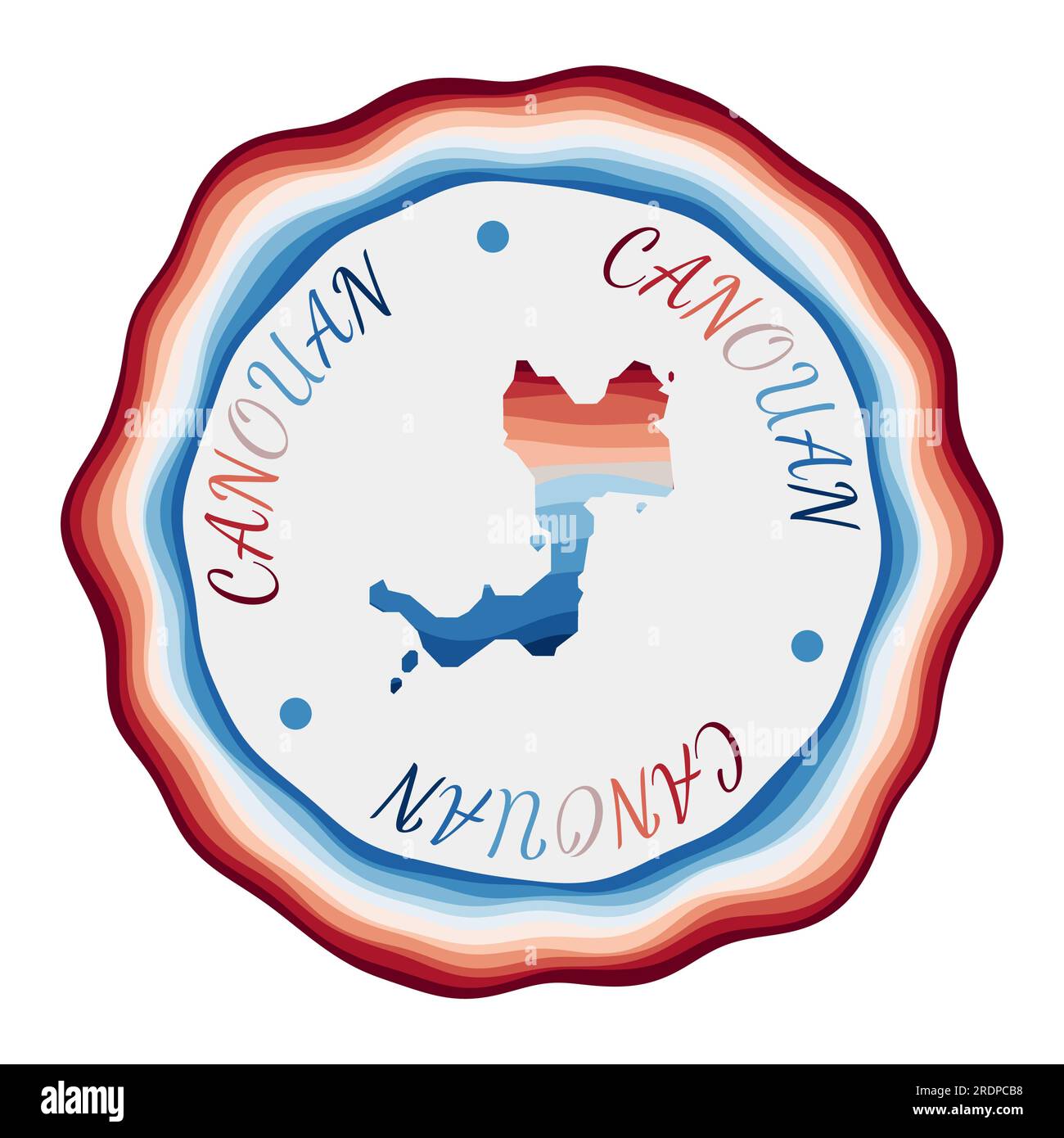 Island canouan map hi-res stock photography and images - Alamy