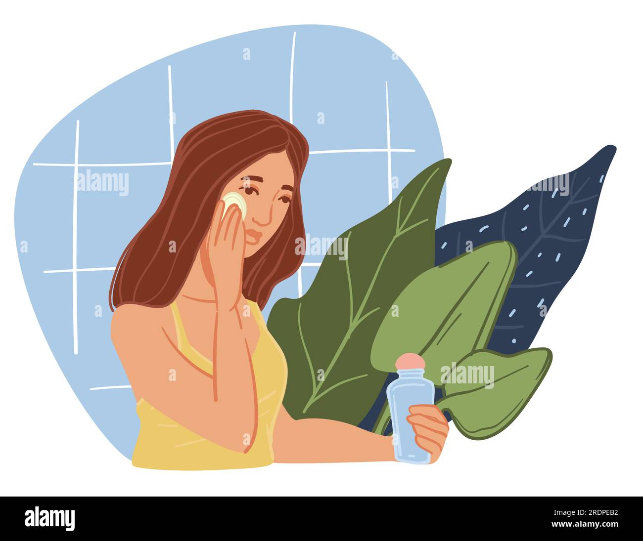 Using moisturize Stock Vector Images - Alamy