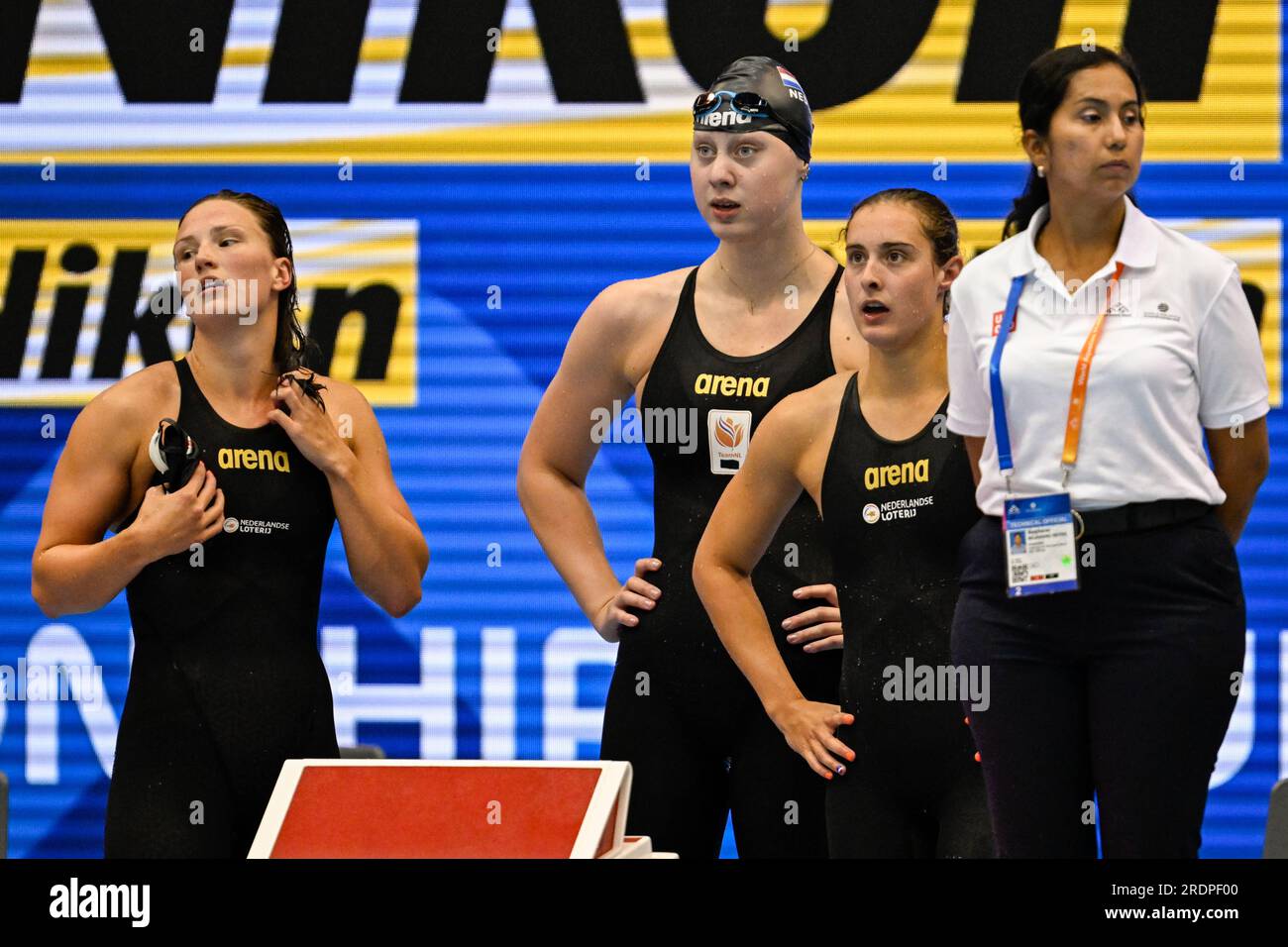 Fukuoka, Japan. 23rd July, 2023. FUKUOKA, JAPAN - JULY 23: Kim Busch of ...
