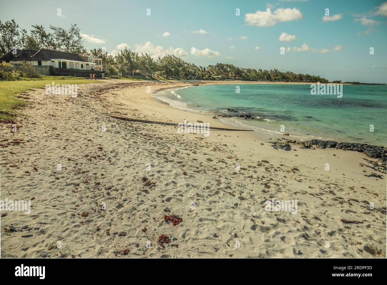 Majestic Mauritius Beachscape - Captivating sunrise over the sea ...