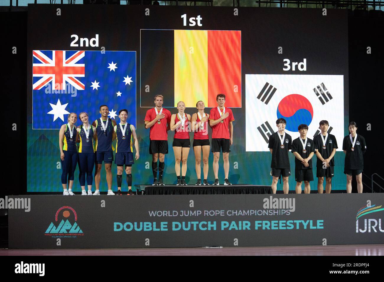 World Jump Rope Championship Finals, Colorado Springs, Colorado, USA ...