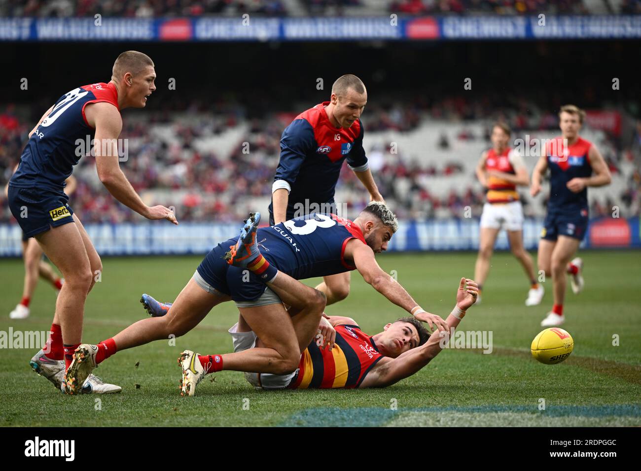 Melbourne, Australia. 23rd July, 2023. Christian Salem of Melbourne ...