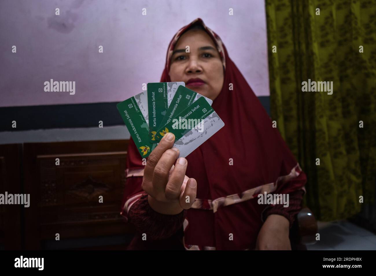 July 22, 2023, Malang, East Java, Indonesia: A patient the local health ...