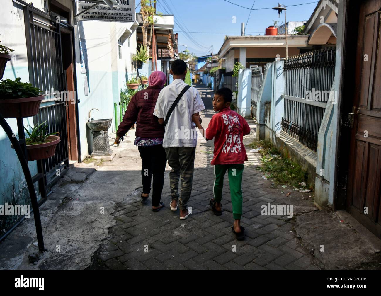 July 22, 2023, Malang, East Java, Indonesian: A patient disabilities of ...