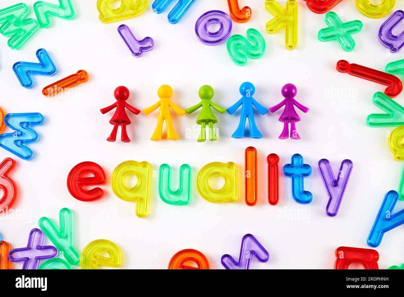 Equality And Diversity Concept. Male And Female Equal Rights Stock ...