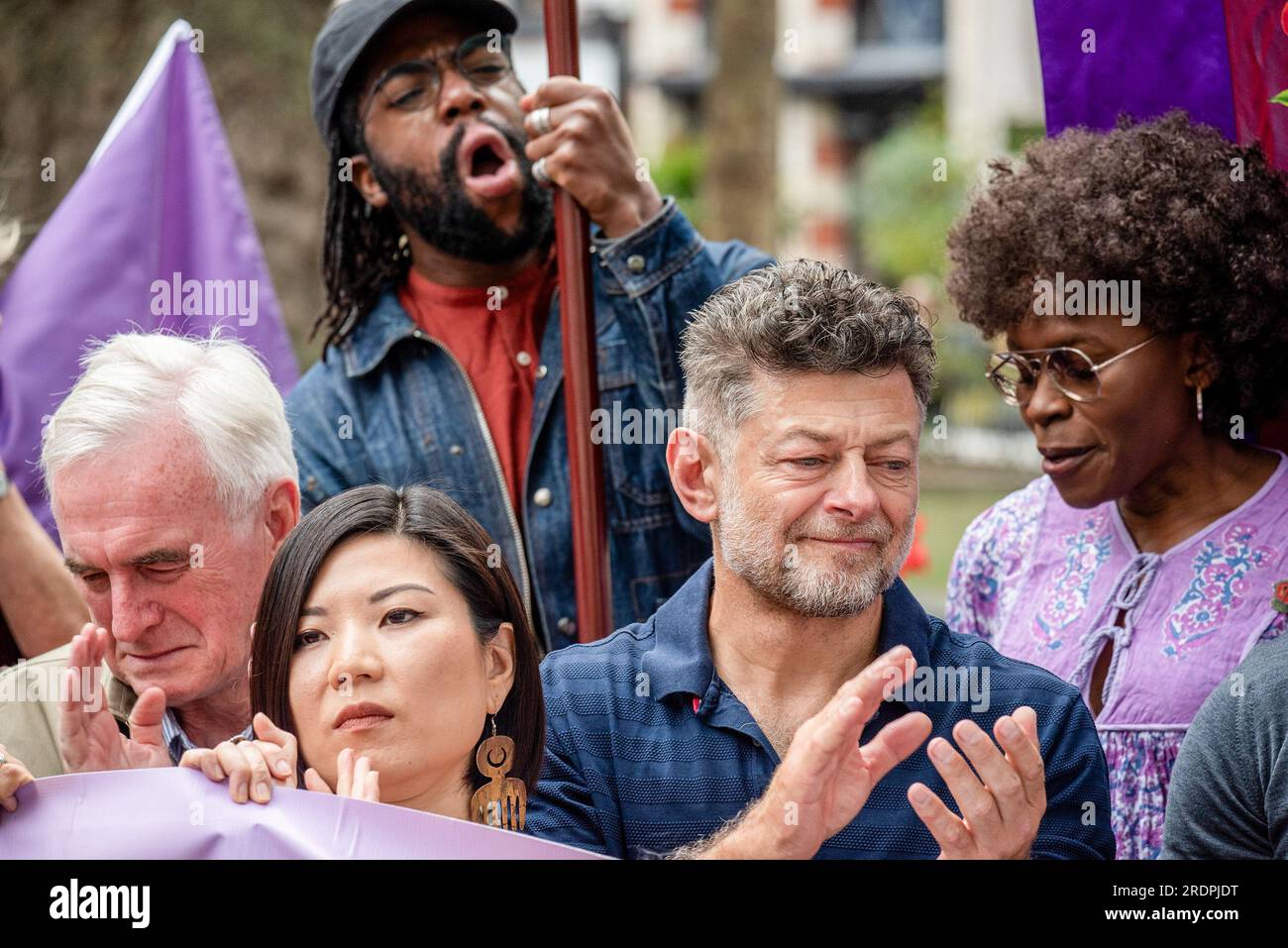 London, UK. 21st July, 2023. Andy Serkis seen clapping during the ...