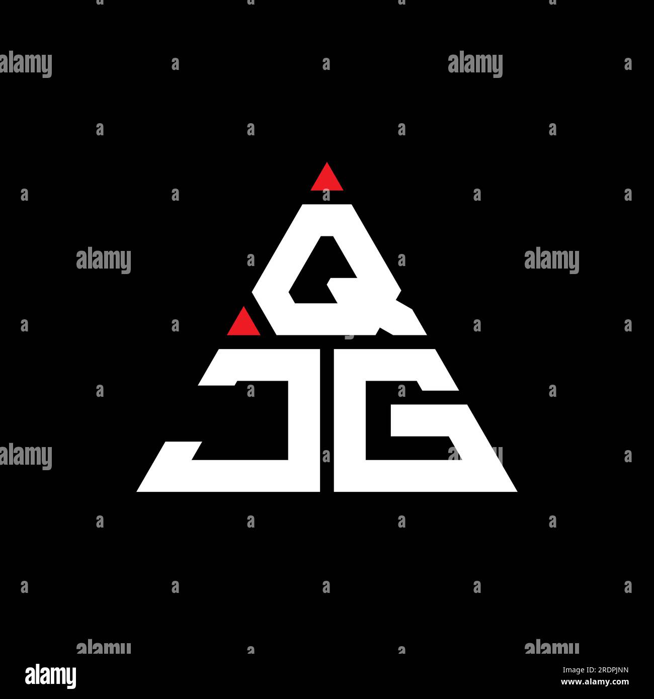 Qjg logo design hi-res stock photography and images - Alamy