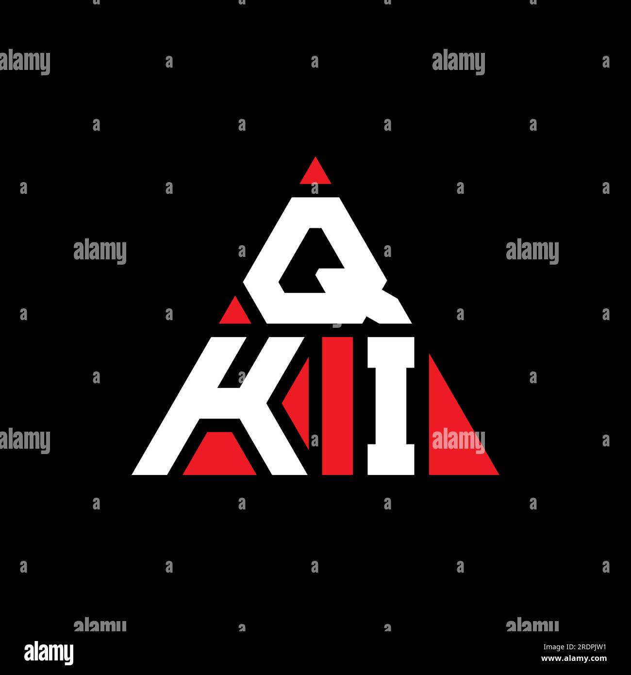 Qki logo design hi-res stock photography and images - Alamy