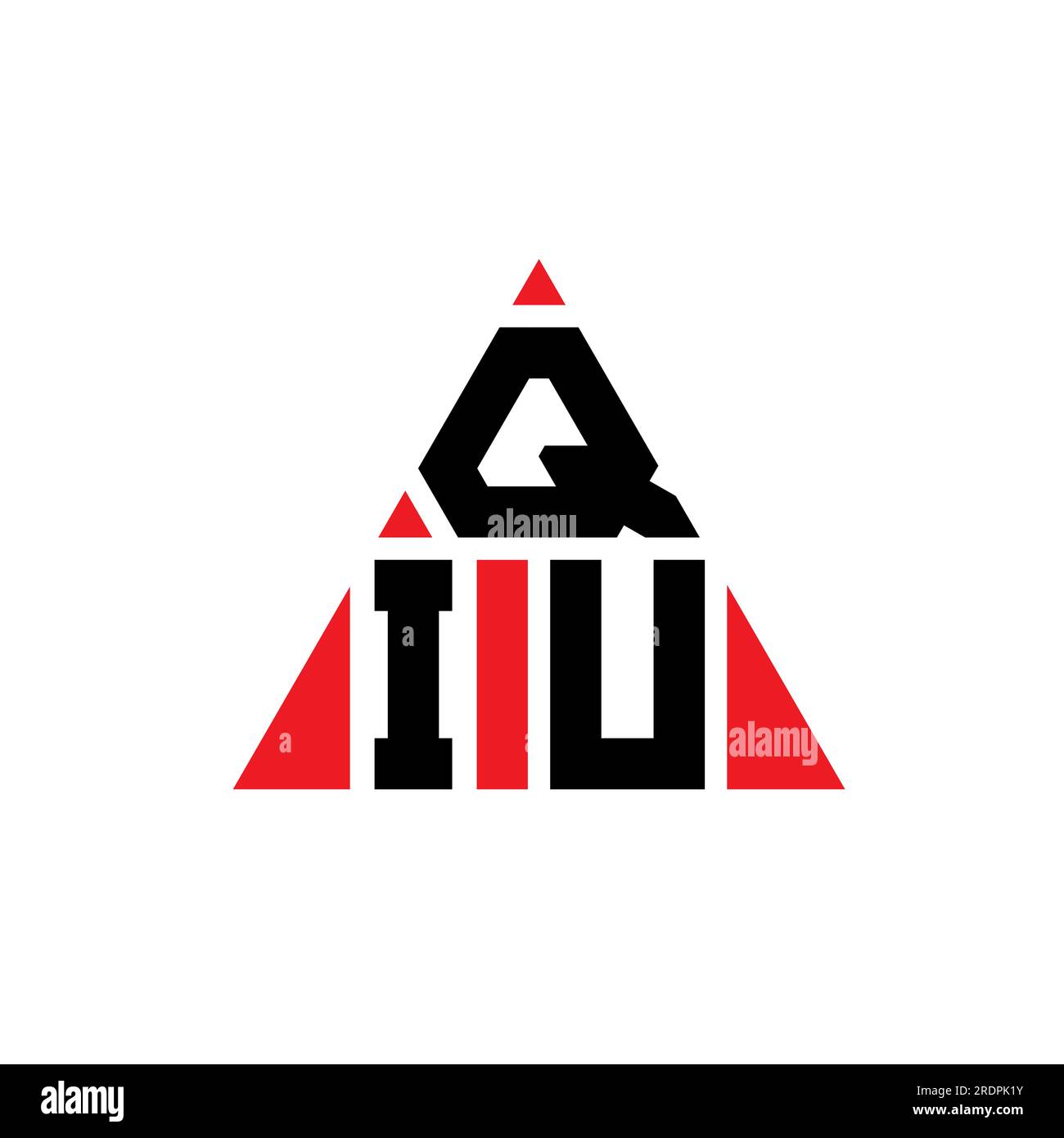 Qiu logo design hi-res stock photography and images - Alamy