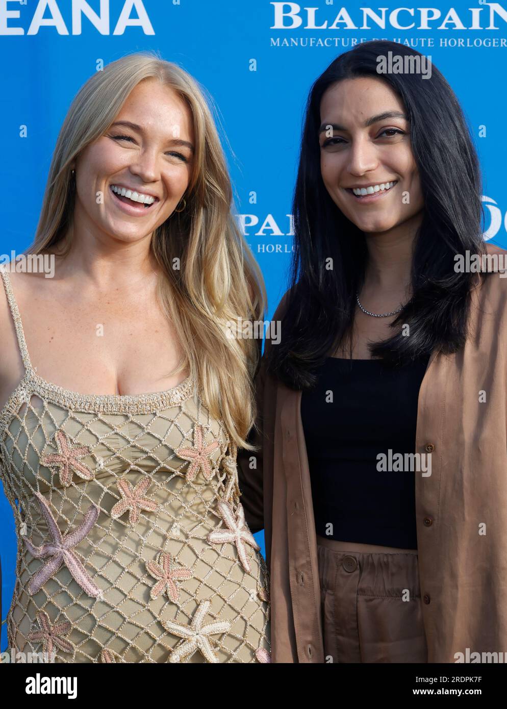 Dana Point, California, USA. 22nd July, 2023. Alix Traege, Zoya Biglary ...