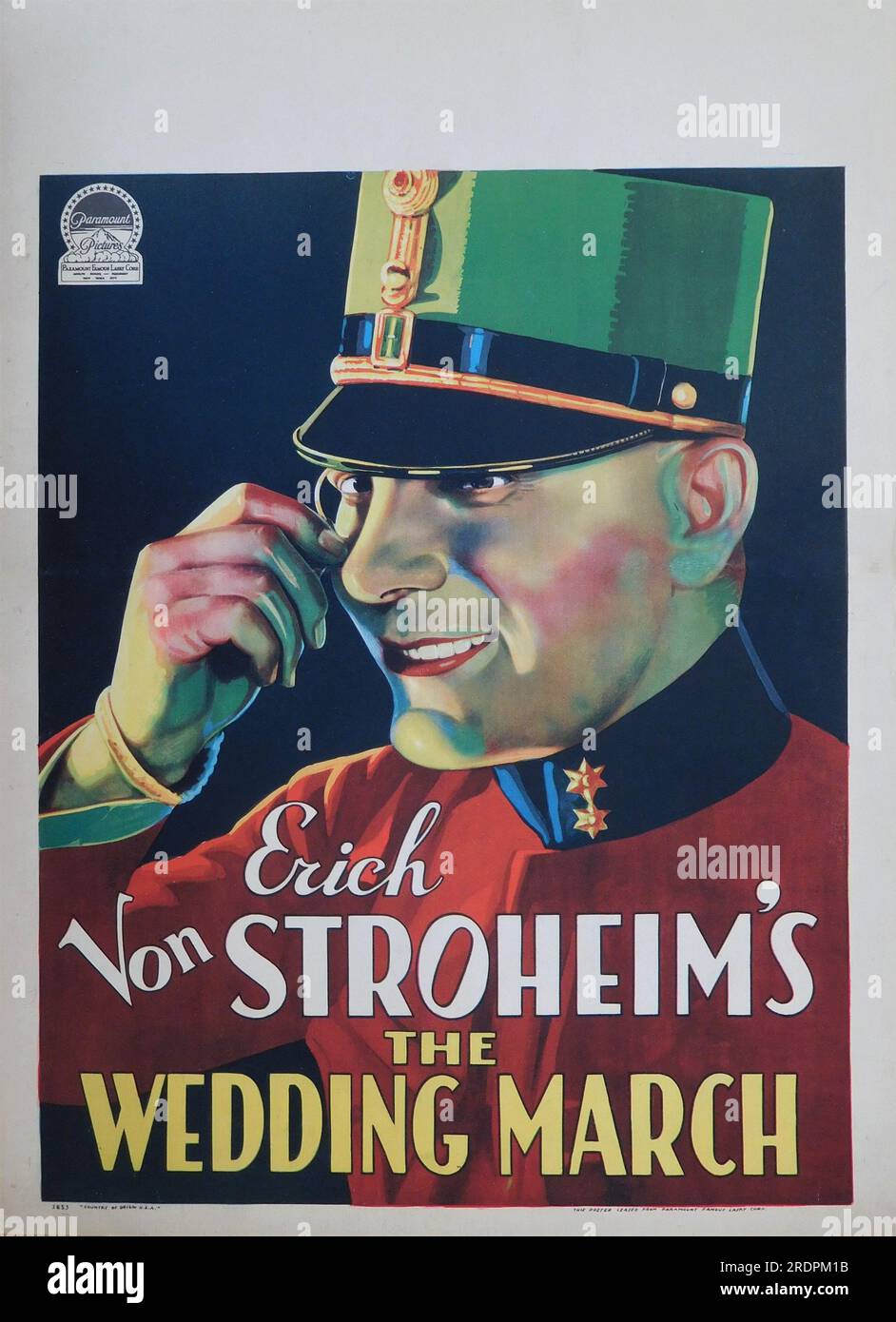 ERICH von STROHEIM in THE WEDDING MARCH 1928 director / writer ERICH ...