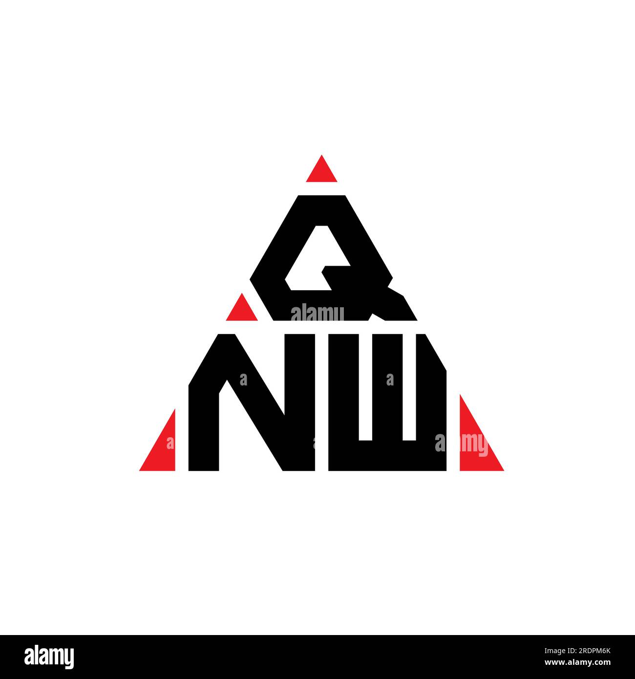 Qnw font Stock Vector Images - Alamy