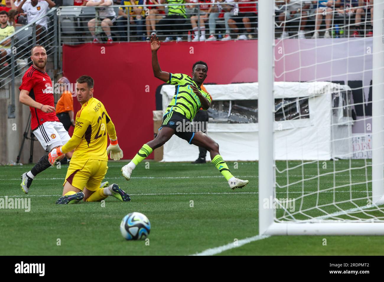 Nketiah manchester united 2023 hi-res stock photography and images - Alamy