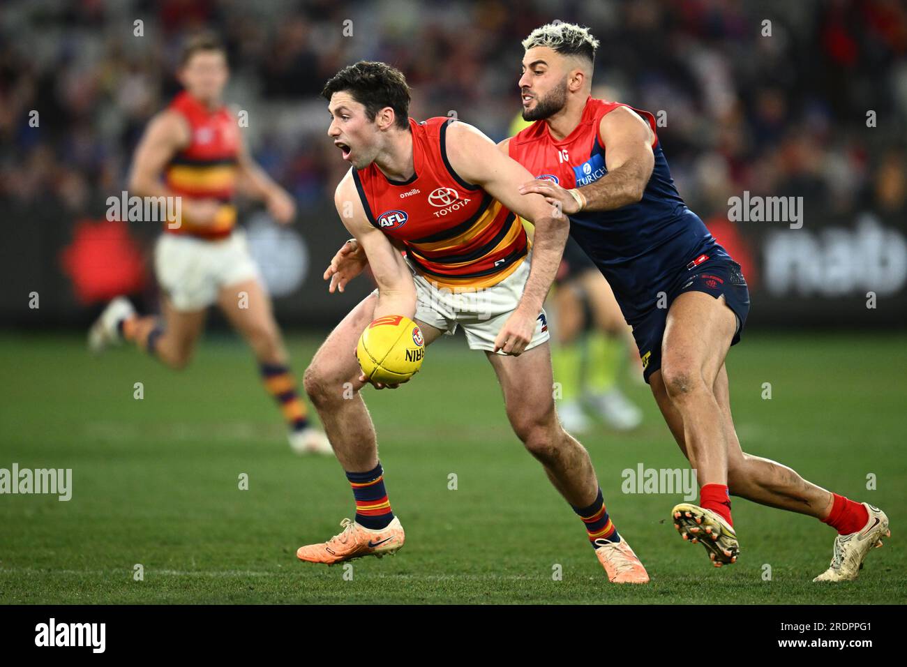 Melbourne, Australia. 23rd July, 2023. Christian Salem of Melbourne ...