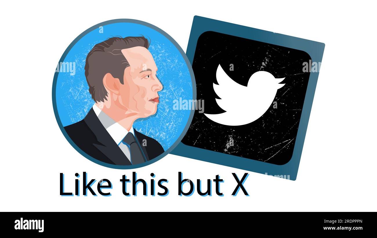 July 23, 2023, Twitter owner Elon Musk wrote a new tweet - Like this ... July 23, 2023, Twitter owner Elon Musk wrote a new tweet - Like this ...