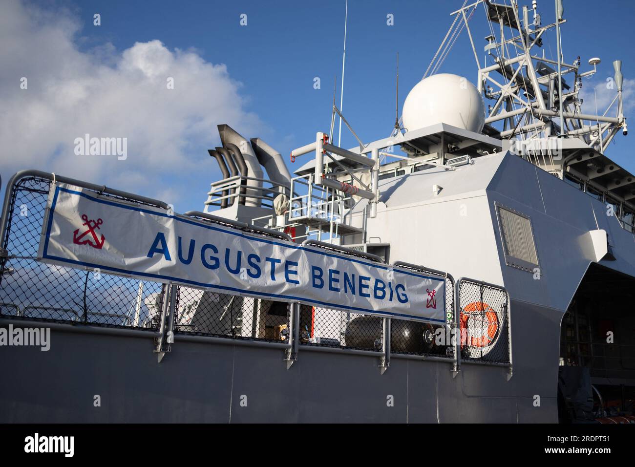 Noumea, New Caledonia. 23rd July, 2023. Visit of the patrol vessel ...