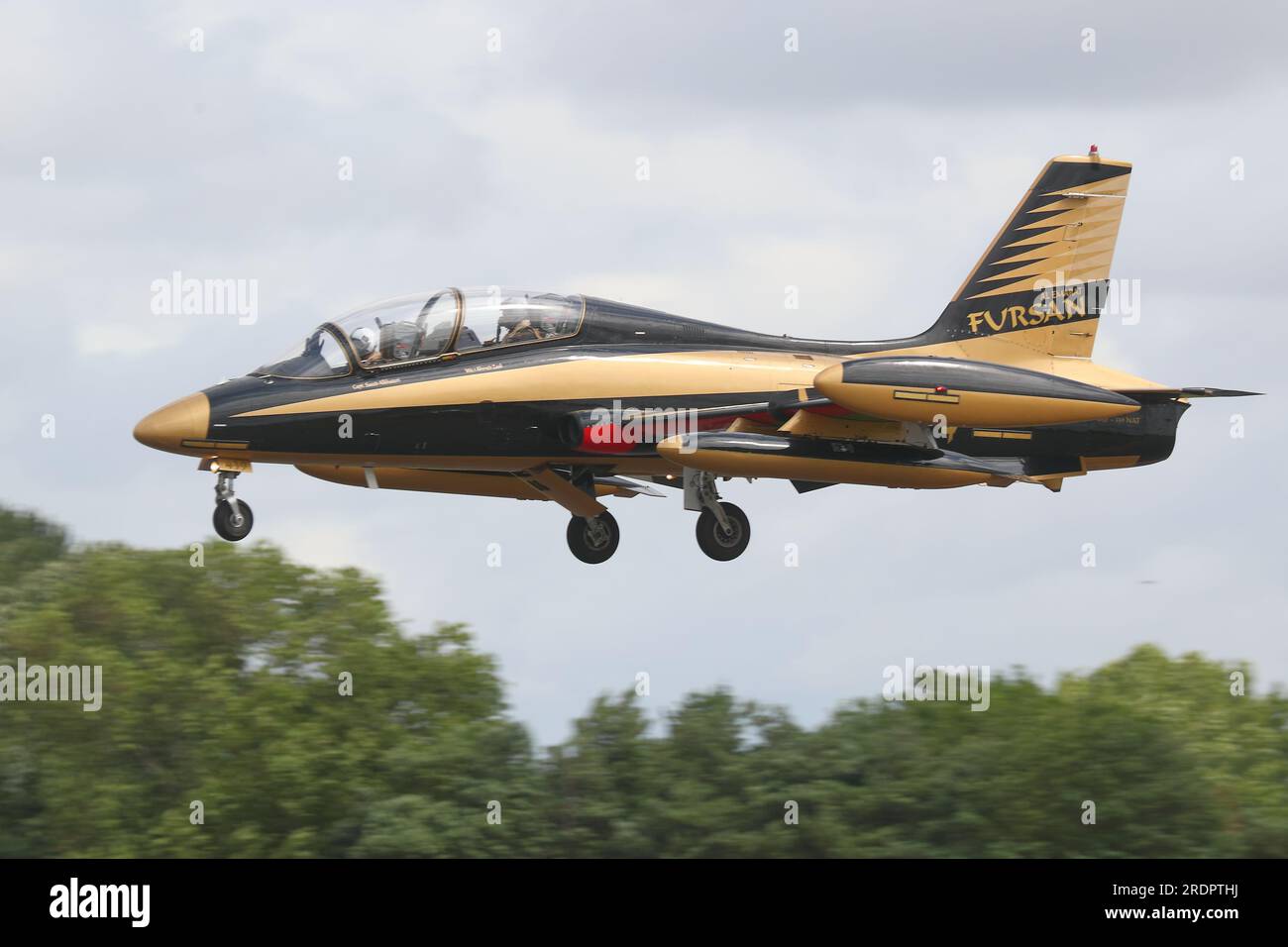Fairford, UK. 12th July, 2023. United Arab Emirates sent their Fursan ...