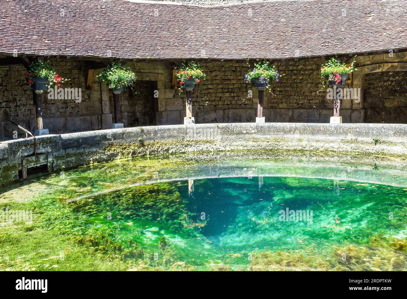 A karstic spring Stock Photo - Alamy