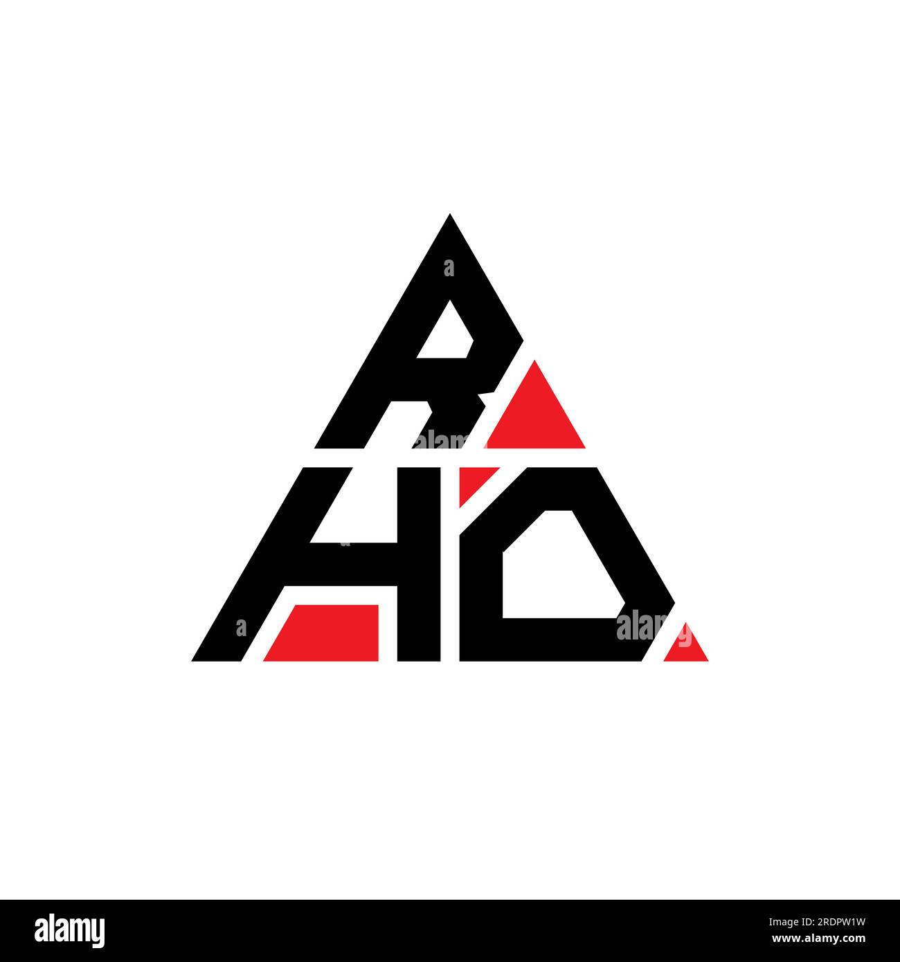 Rho logo design Stock Vector Images - Alamy