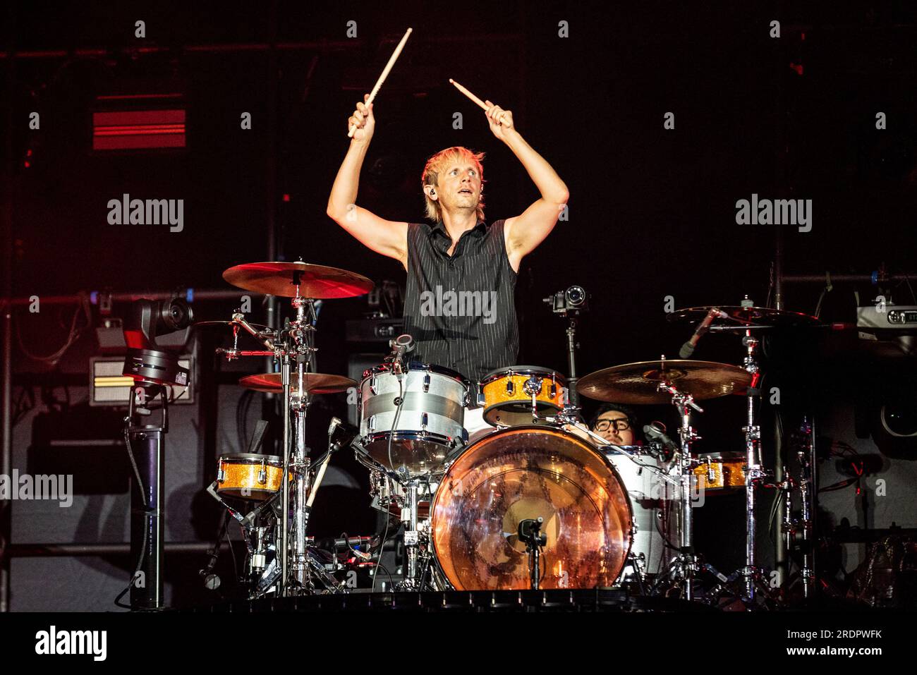 Dominic Howard (Muse Stock Photo - Alamy