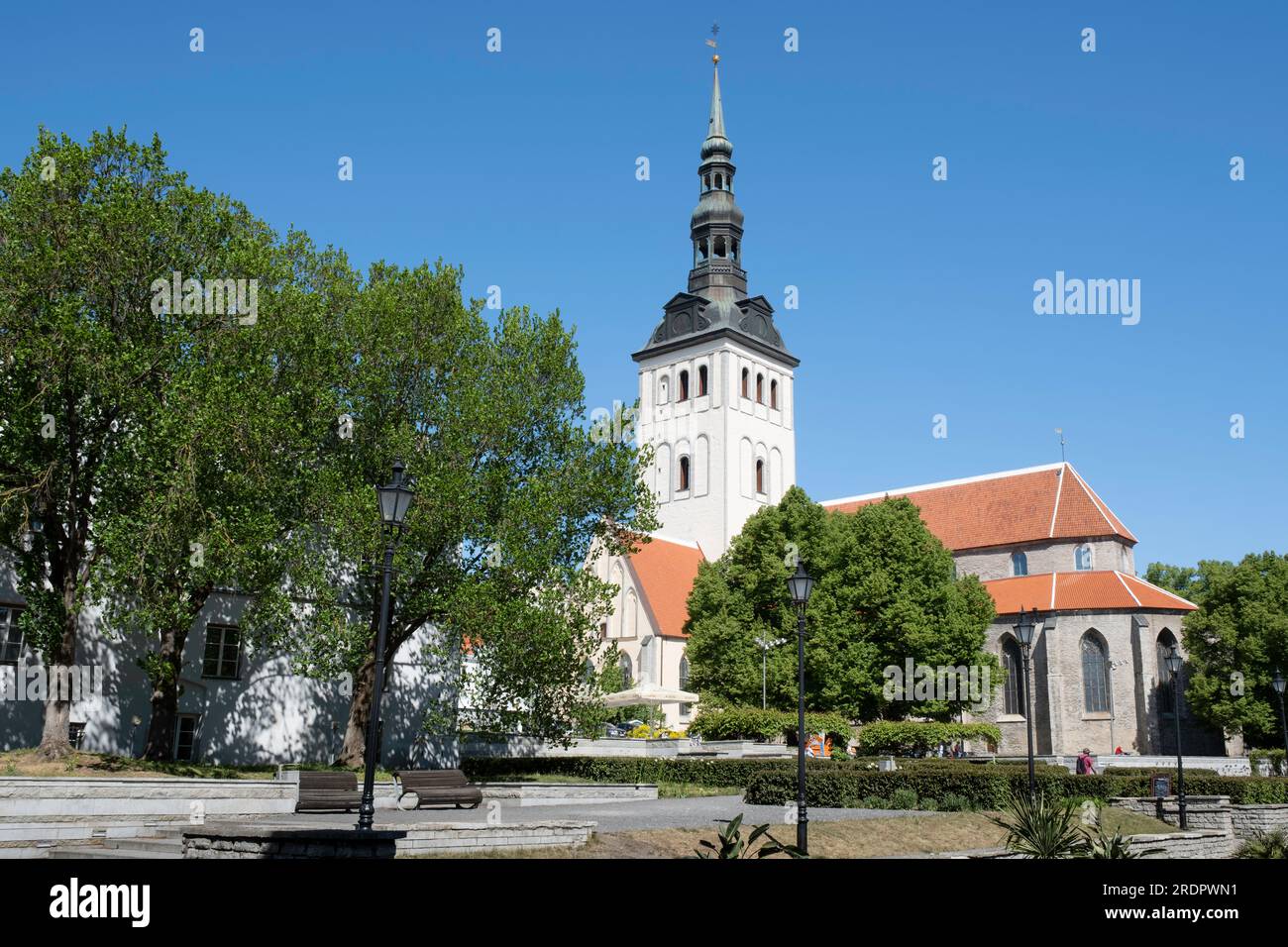 St. Nicholas Church in Tallinn, currently a museum and concert hall ...