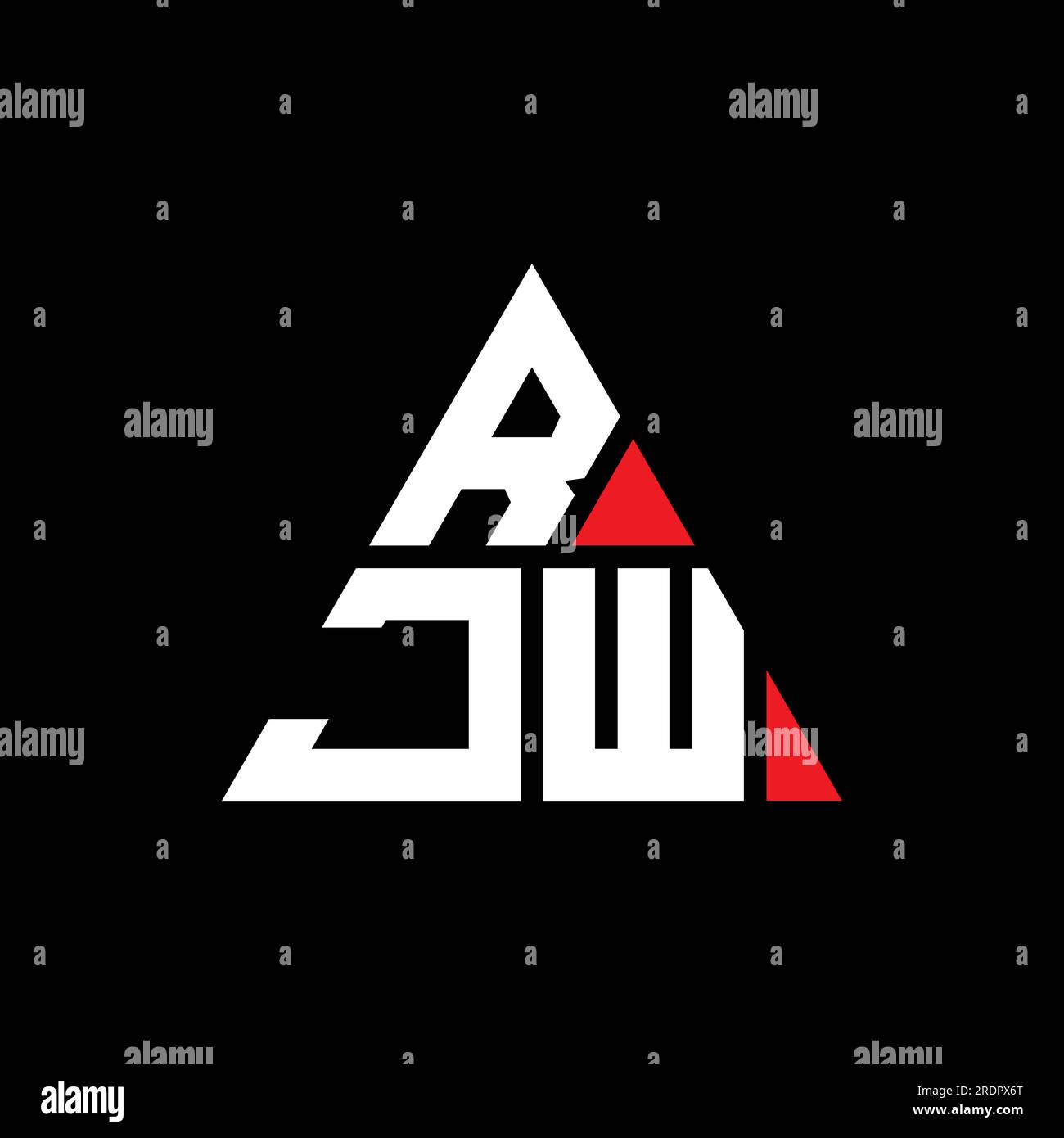 Rjw logo design hi-res stock photography and images - Alamy