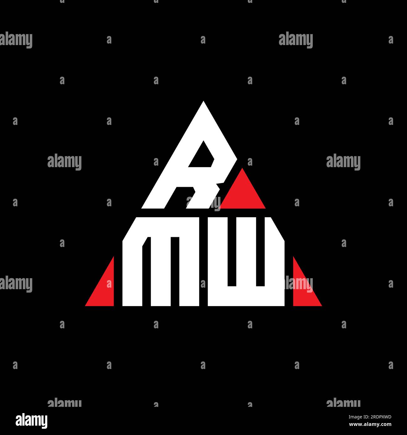 Rmw font Stock Vector Images - Alamy