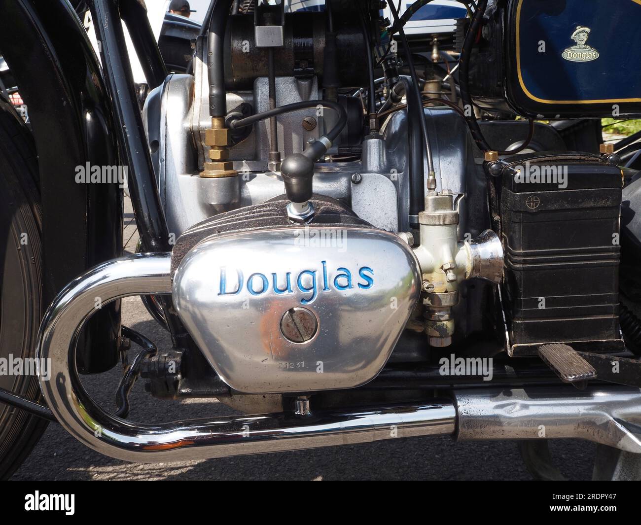 Douglas motorcycle at the Douglas Cavalcade, Warmley, May 2023 Stock Photo - Alamy
