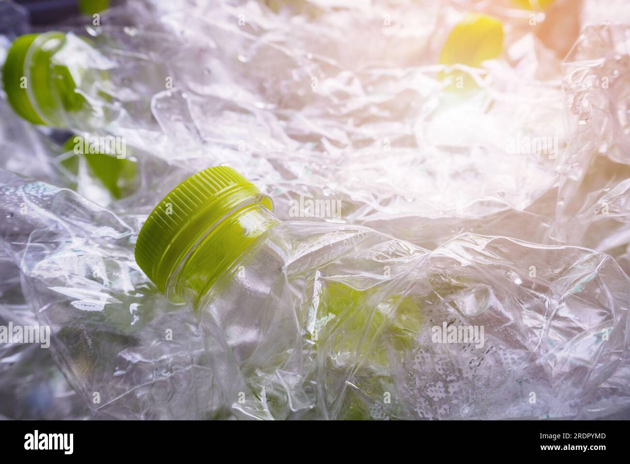 plastic bottles recycle background concept Stock Photo - Alamy