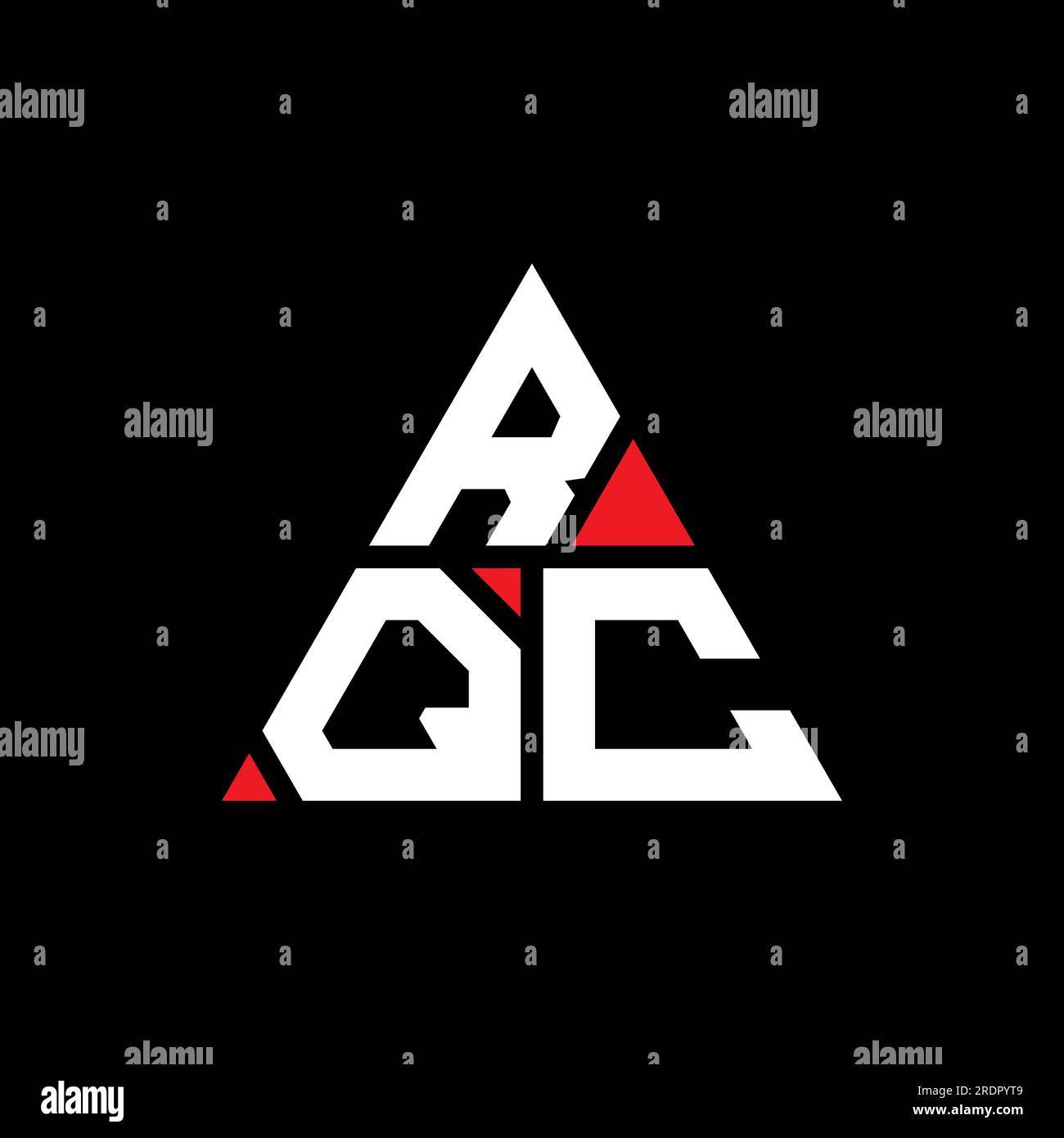 Rqc font Stock Vector Images - Alamy