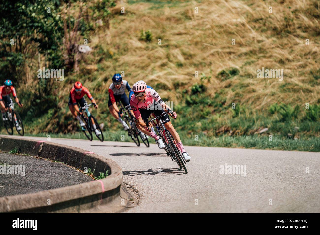 Le Markstein, France. 22nd July, 2023. Picture by Zac Williams/SWpix ...