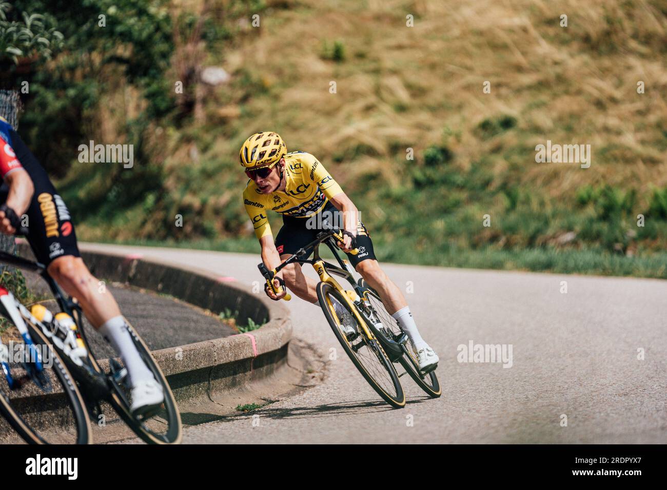 Le Markstein, France. 22nd July, 2023. Picture by Zac Williams/SWpix ...