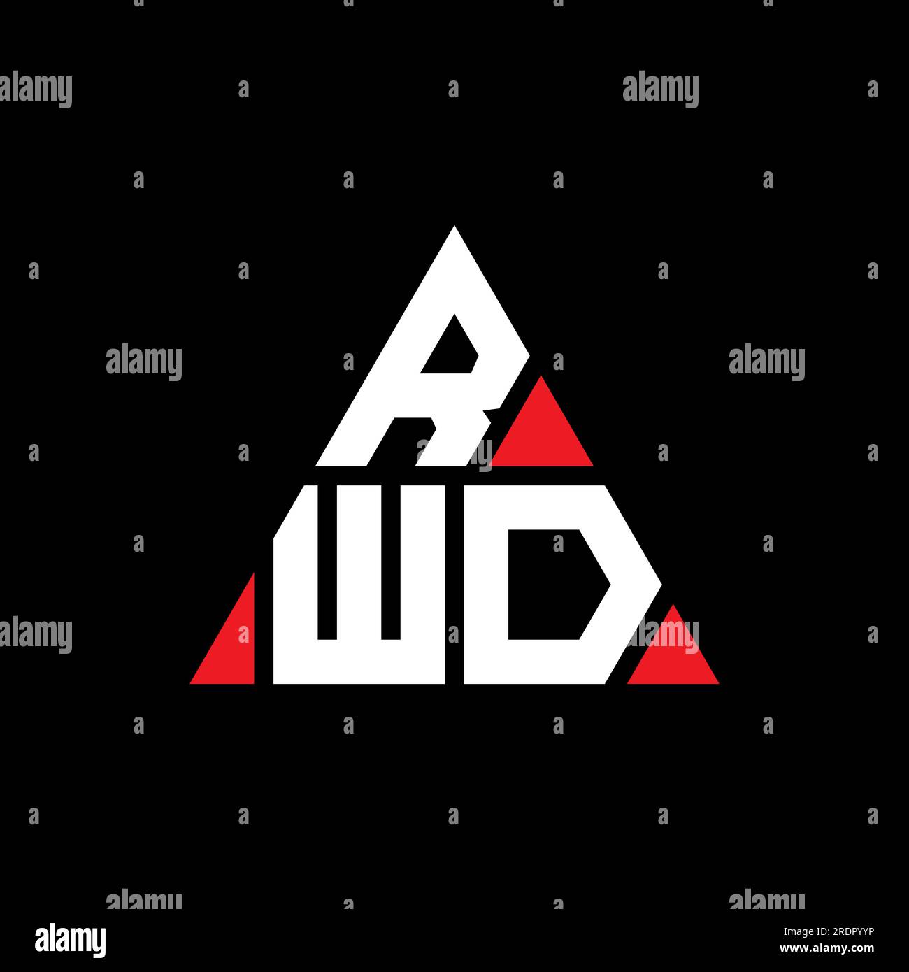 Rwd logo design hi-res stock photography and images - Alamy