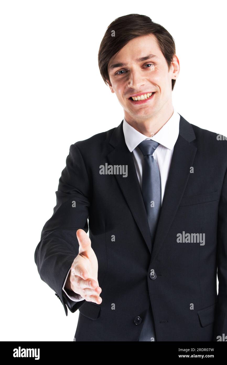 Man stretching out hand hi-res stock photography and images - Alamy