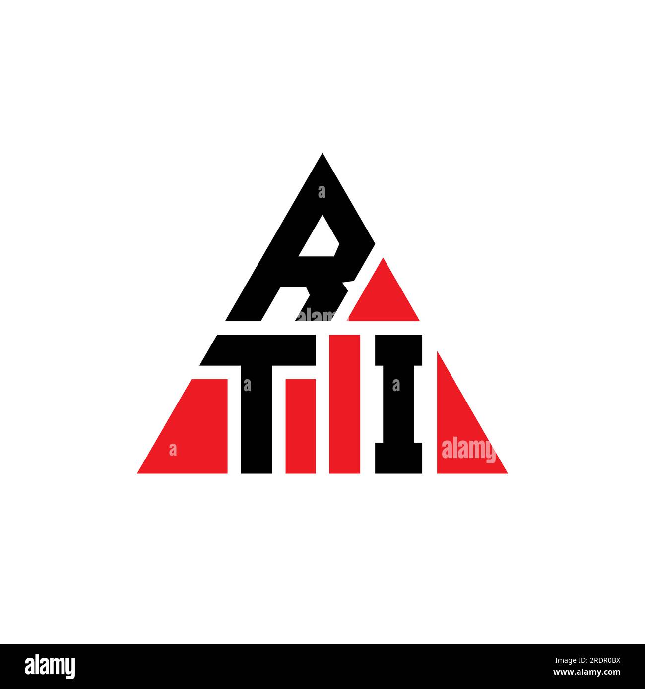 Rti Triangle Letter Logo Design With Triangle Shape Rti Triangle Logo Design Monogram Rti