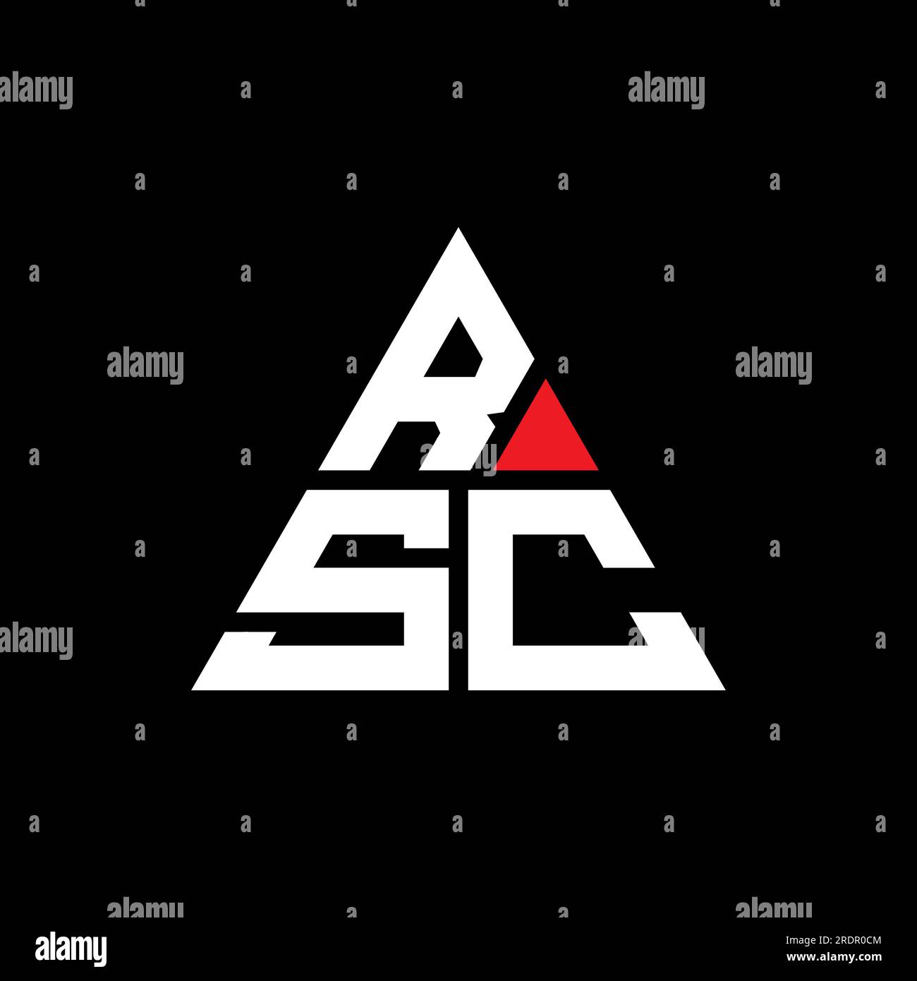 RSC triangle letter logo design with triangle shape. RSC triangle logo ... RSC triangle letter logo design with triangle shape. RSC triangle logo ...