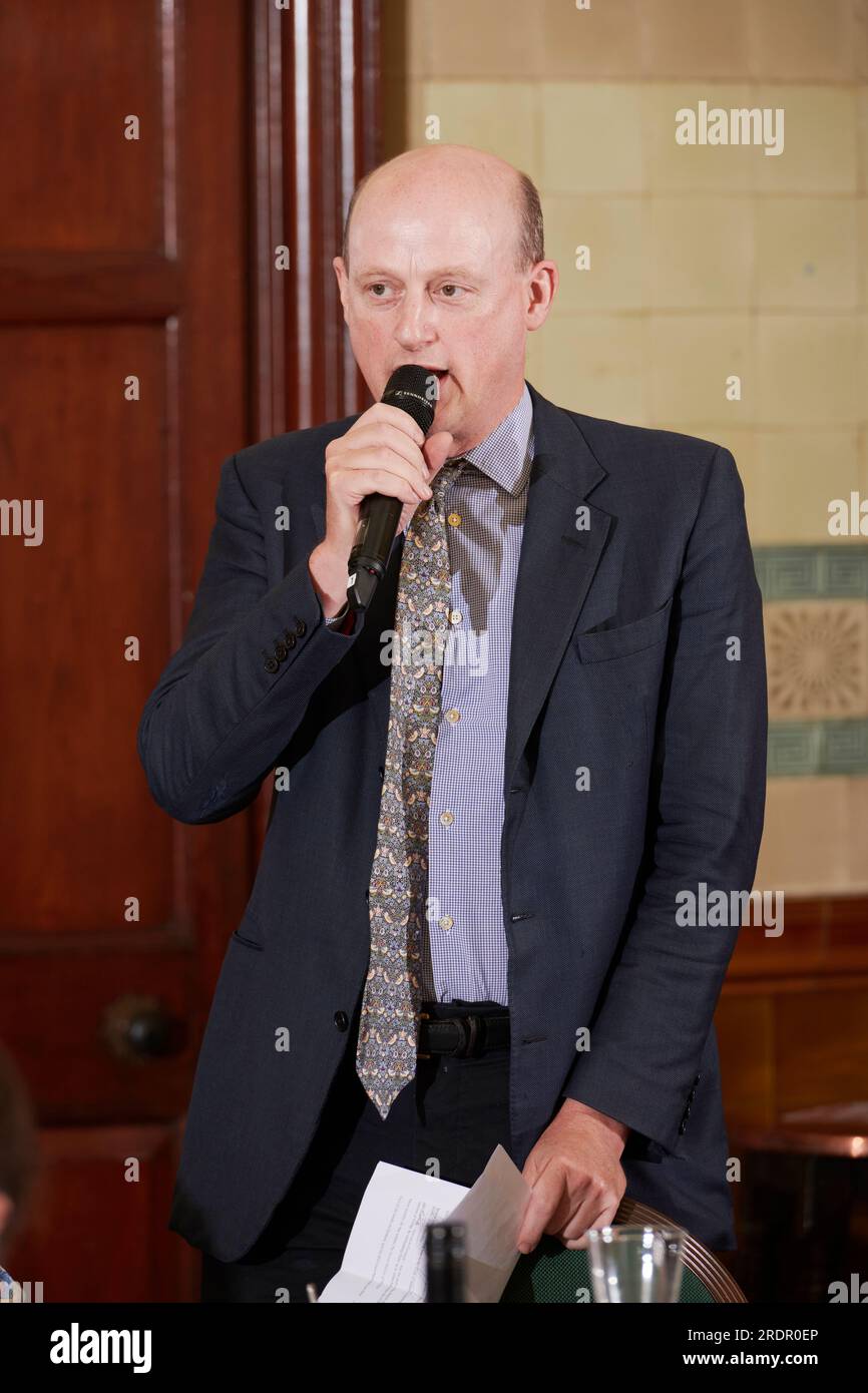 The Oldie Literary Lunch 18-07-23; Harry Mount; The National Liberal ...